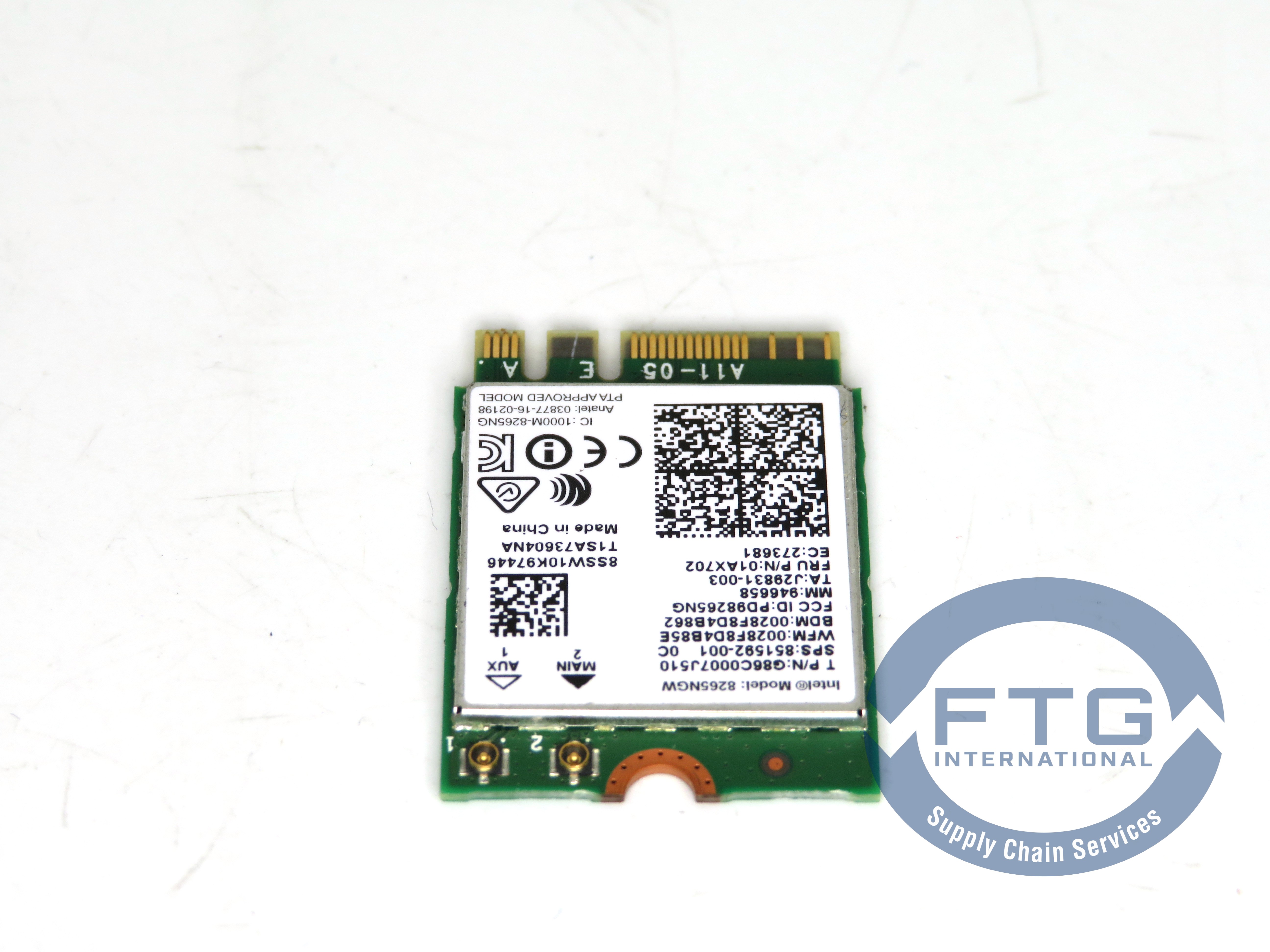 851592-001 / 01AX702 11ac 2x2 INT 8265NGW WdP WLAN module | eBay